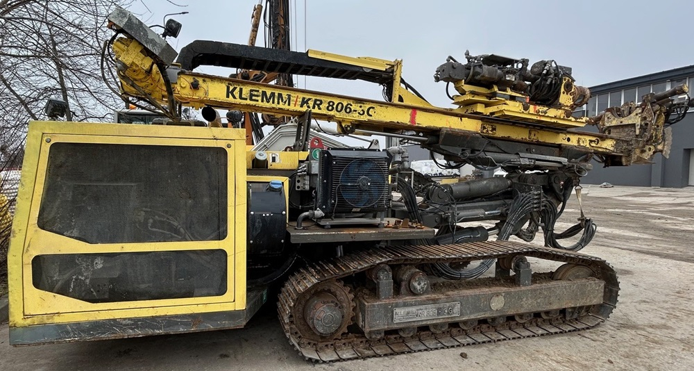 Klemm KR 806-3G for sale | PF 40315 | Used Klemm KR 806-3G Mini Piling ...
